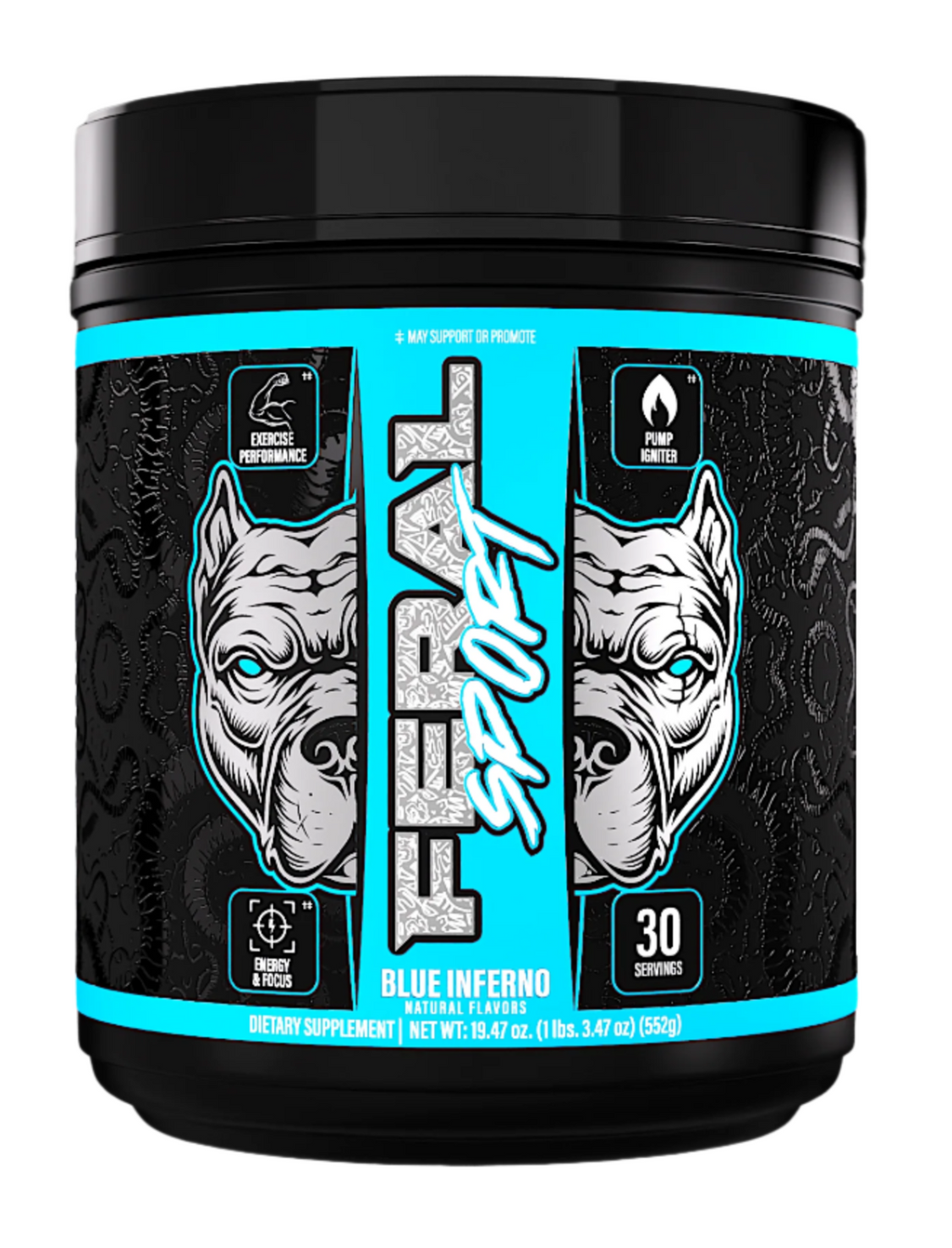 FERAL SPORT - - "PRIMAL" - - PRE WORKOUT – Feral Supplements