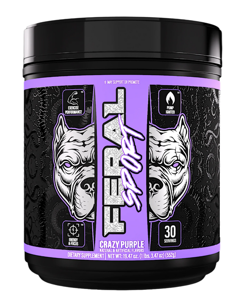 FERAL SPORT - - "PRIMAL" - - PRE WORKOUT – Feral Supplements